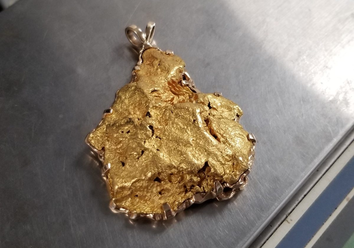 Giant Gold Nugget Pendant For Sale - Portland Gold Buyers, LLC